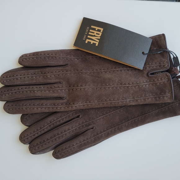 Frye | Accessories | New Frye Suede And Leather Gloves | Poshmark
